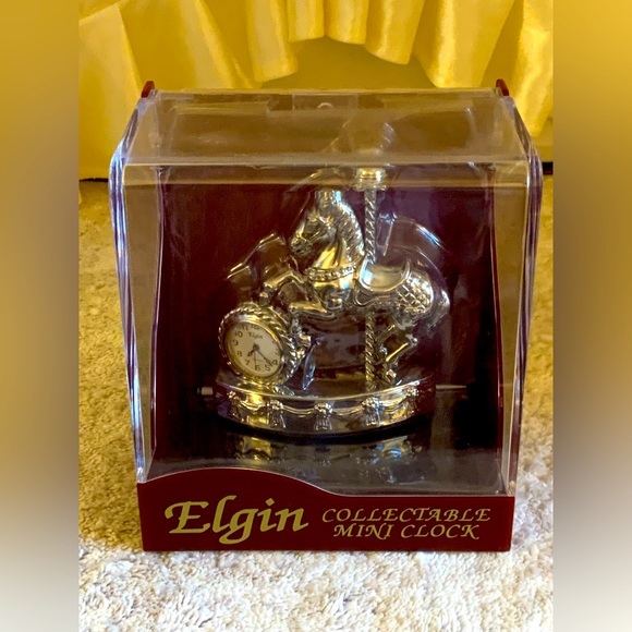 Elgin | Accents | Elgin Miniature Clock | Poshmark
